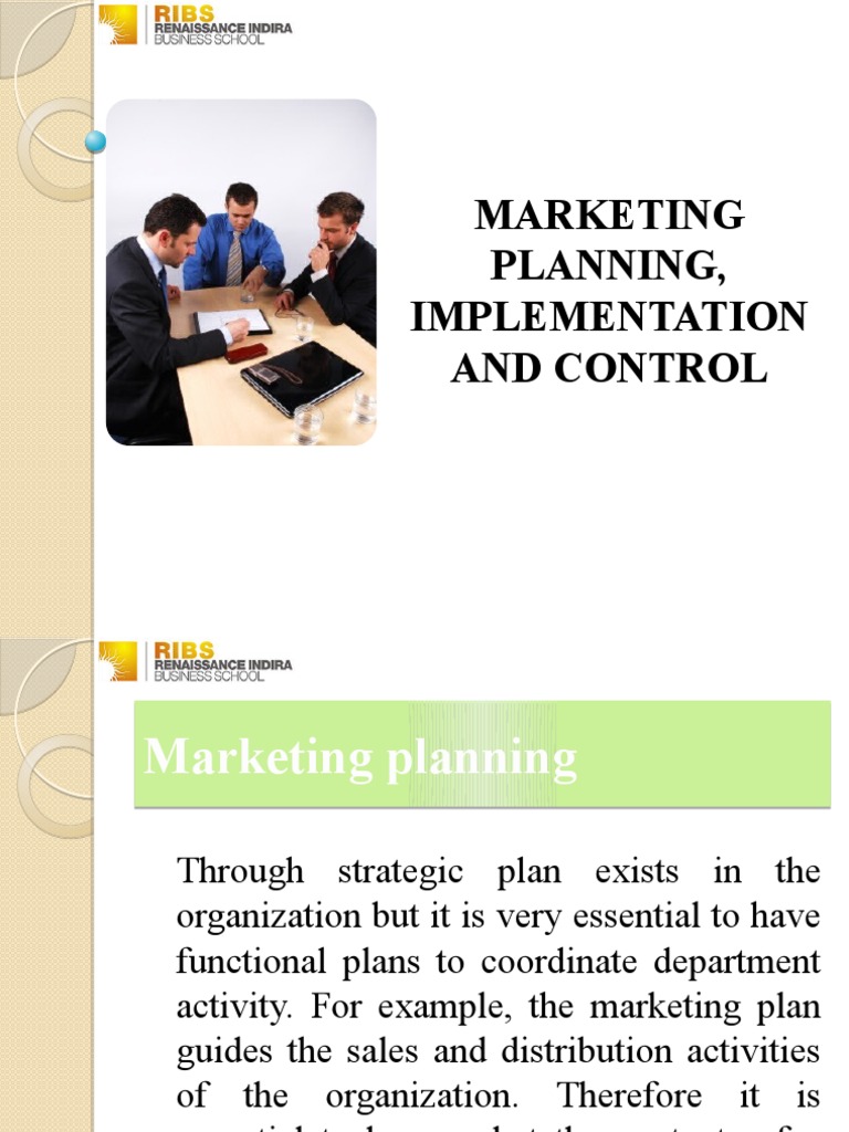 Marketing Planning, Implementation and Control | PDF