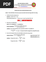 Tabel Dosis Nicardipin | PDF