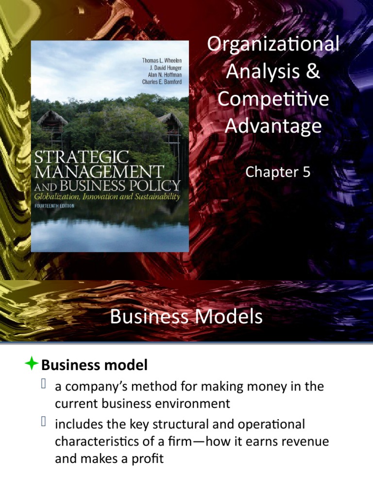 Organizational Analysis & Competitive Advantage | PDF | Business Model ...