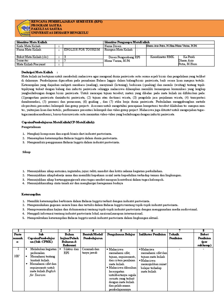 RPS English FT2 | PDF