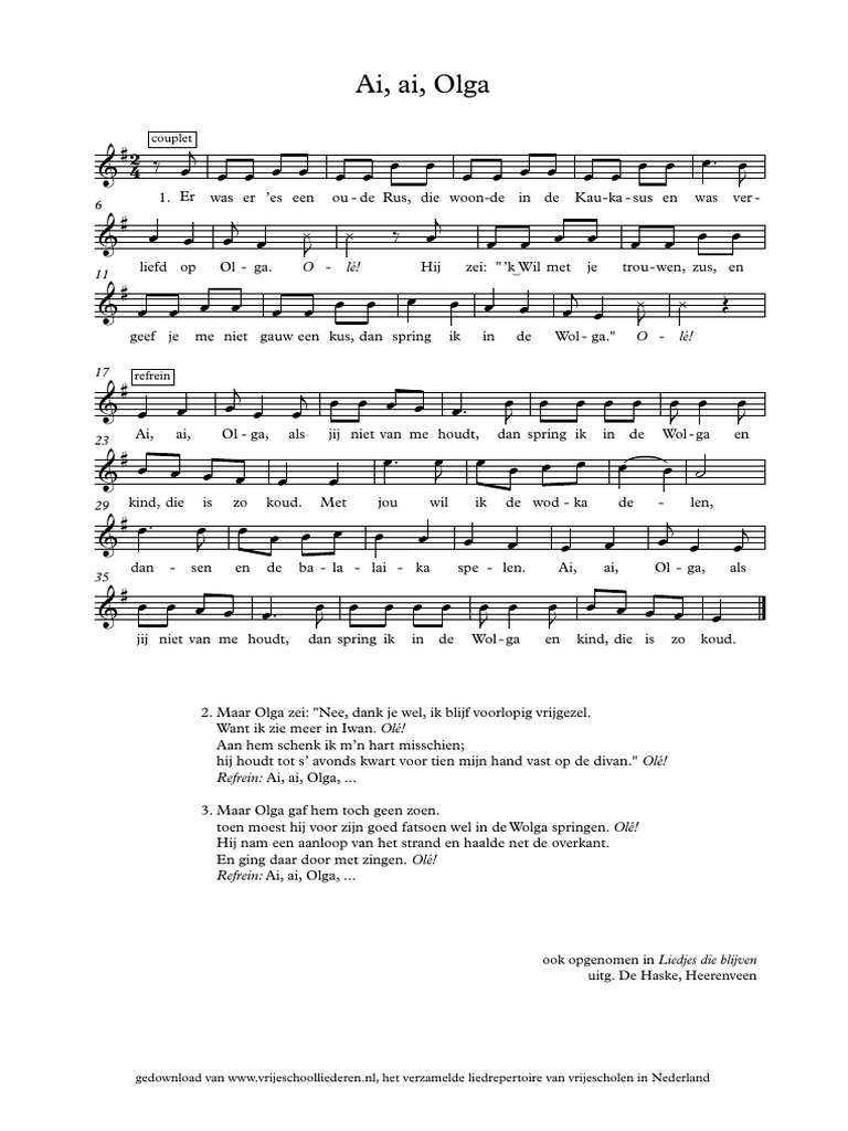 Ai Ai Olga | PDF