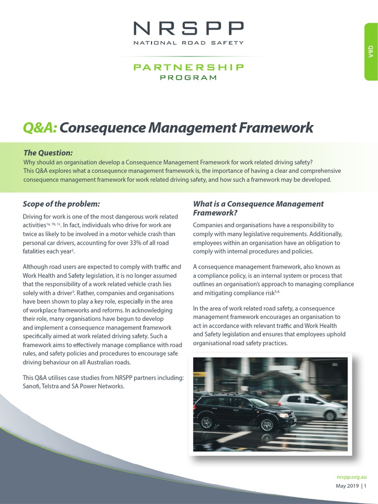 Consequence Management Framework: The Question | Download Free PDF ...