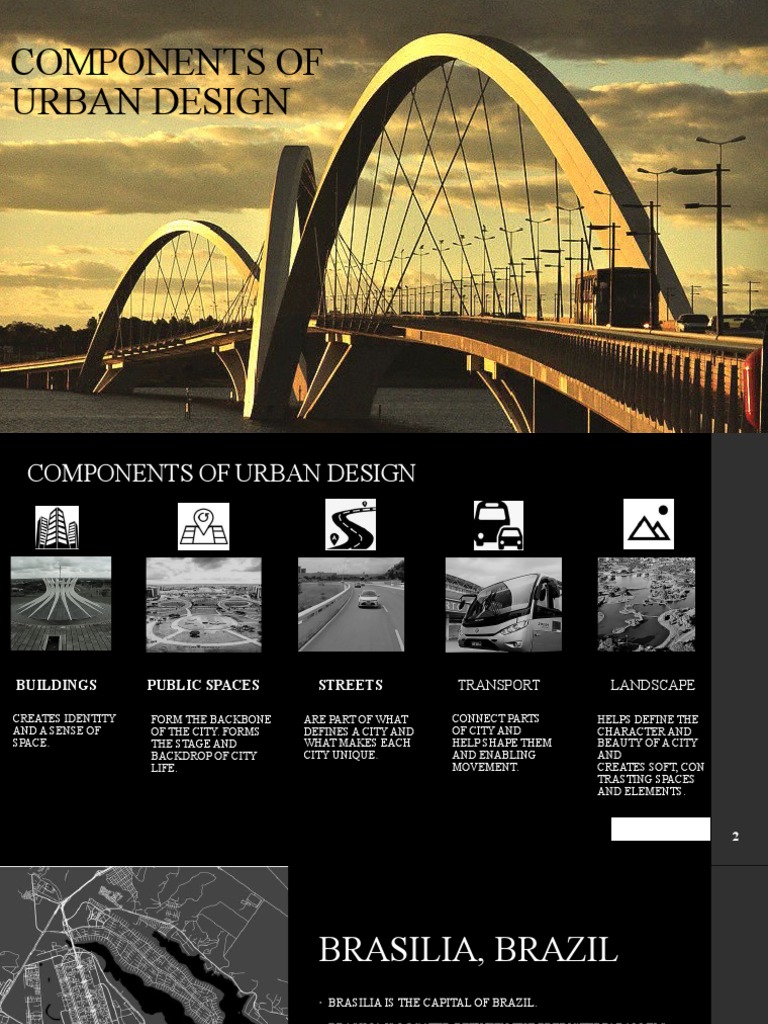 Componenets of Urban Design | PDF | Urban Planning | Brazil