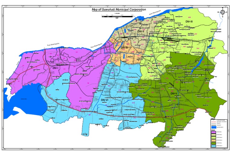 Map of Guwahati Municipal Corporation | PDF