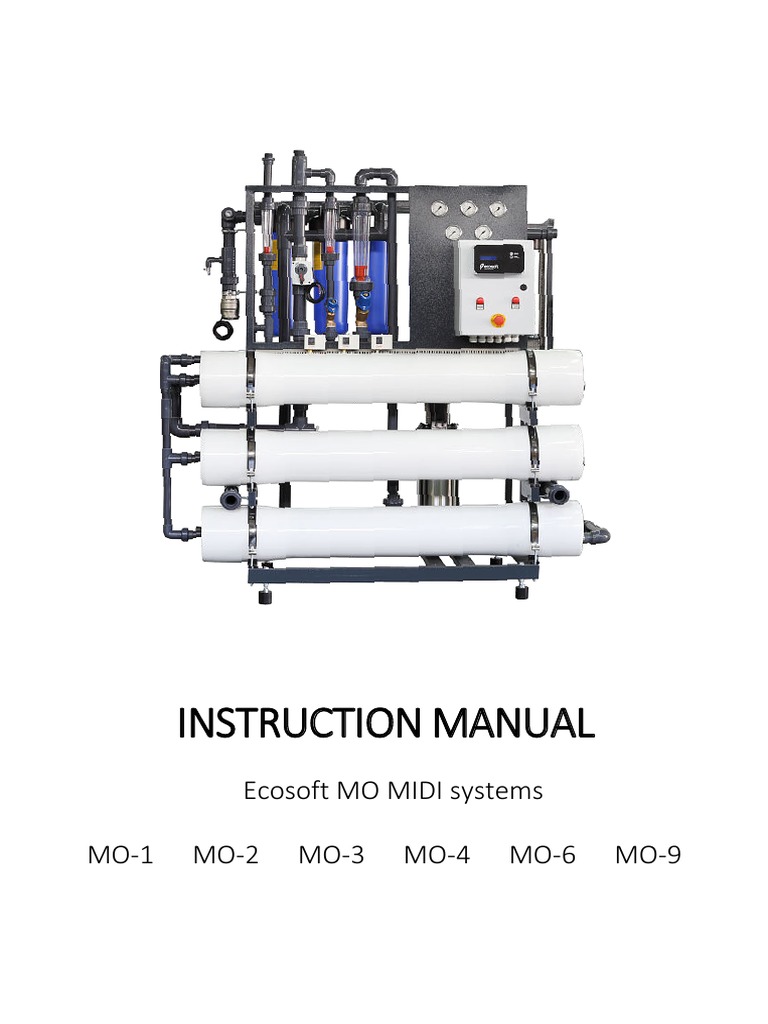 Instruction Manual: Ecosoft MO MIDI Systems | PDF | Membrane | Relay