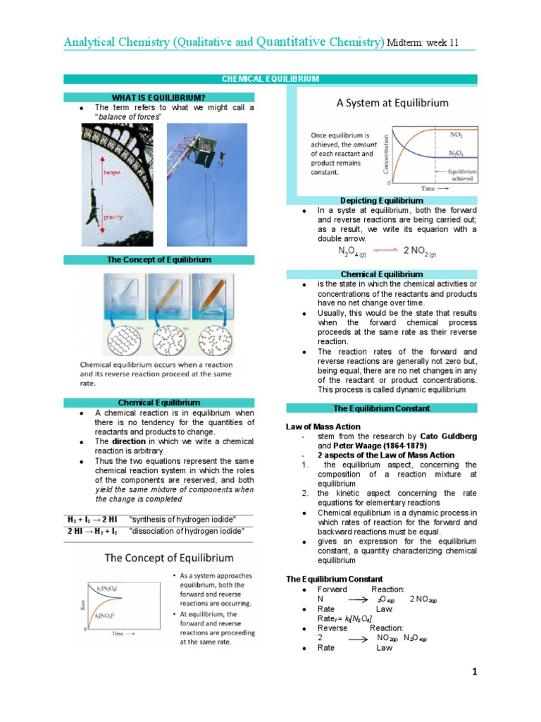 Chemical Equilibrium | PDF | Chemical Equilibrium | Process Engineering