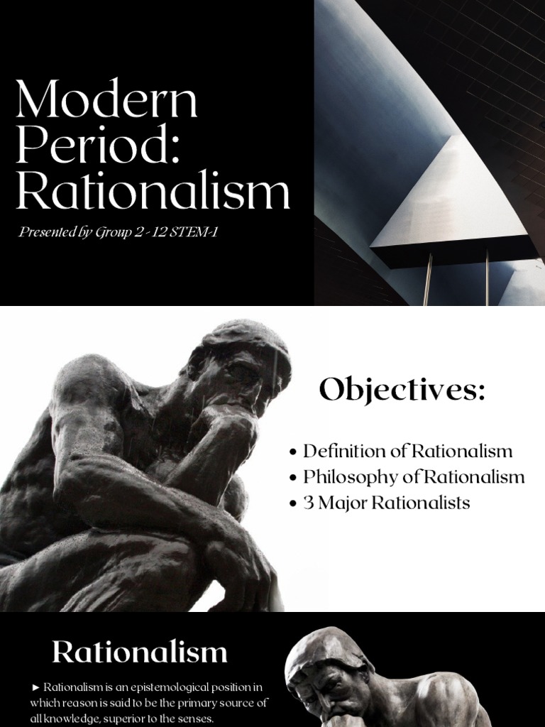 Understanding Rationalism in Philosophy | PDF | Rationalism | René ...