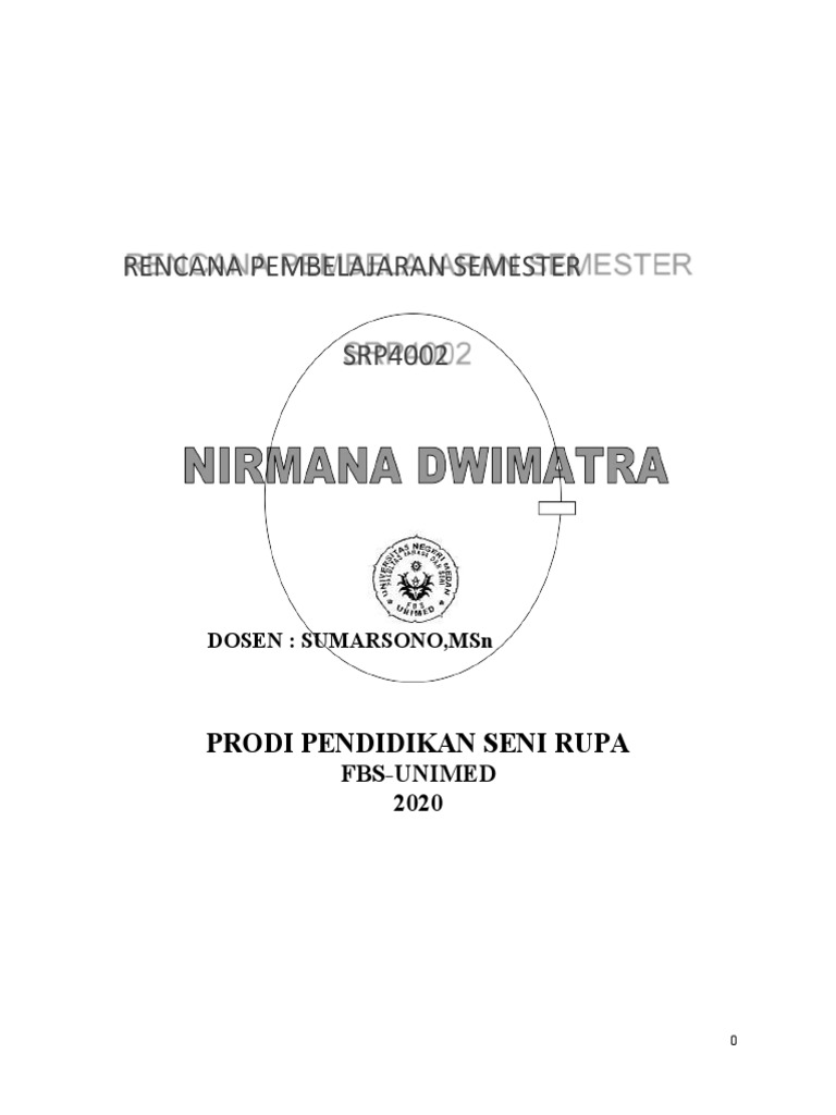 RPS Nirmana Dwimatra 2020 | PDF | Seni | Komputer