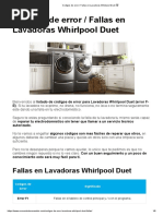 Codigos de Falla Mabe | PDF