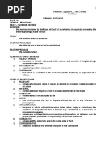 CLJ 5: Understanding Criminal Evidence | PDF | Evidence (Law) | Burden ...