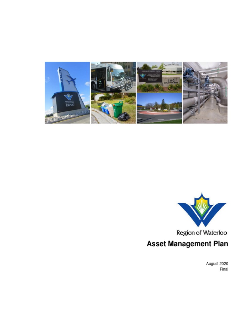 2019 Asset Management Plan PDF Infrastructure Asset Management