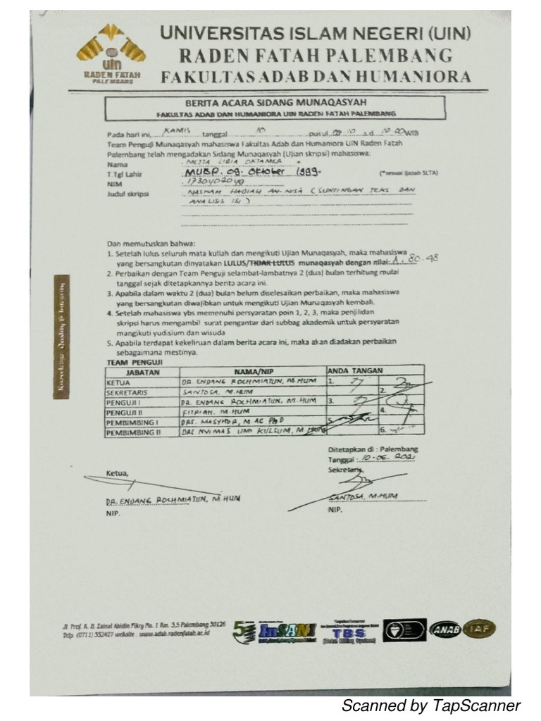 TapScanner Document Scan Overview | PDF