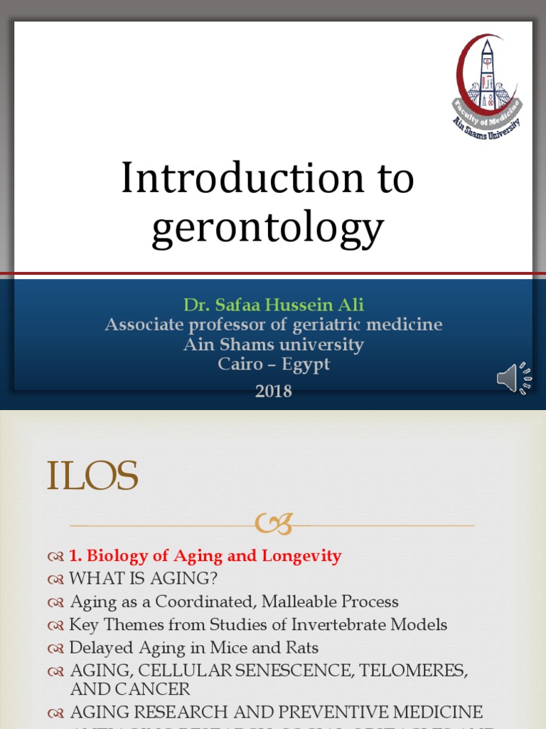 Gerontology | Download Free PDF | Ageing | Geriatrics