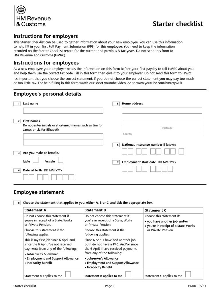UK Starter Checklist | PDF | Postgraduate Education | Financial Services