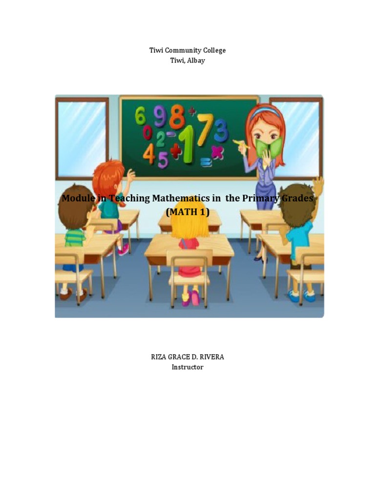 Module in Teaching Mathematics in The Primary Grades (MATH 1) | PDF ...
