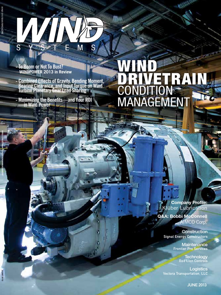 Wind Drivetrain: Condition Management | PDF | Wind Power | Renewable Energy