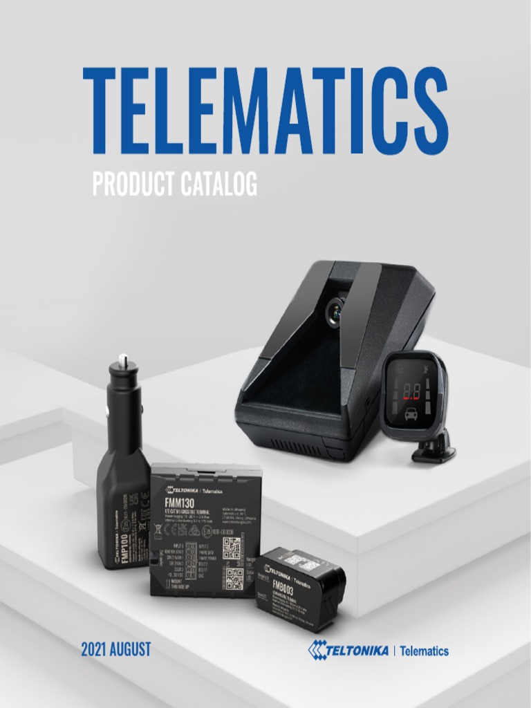 Telematics Product Catalog 2021 August | PDF | Mobile Phones | Bluetooth