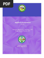 Applied Economics: First Quarter Learning Activity Sheet | PDF | Supply ...