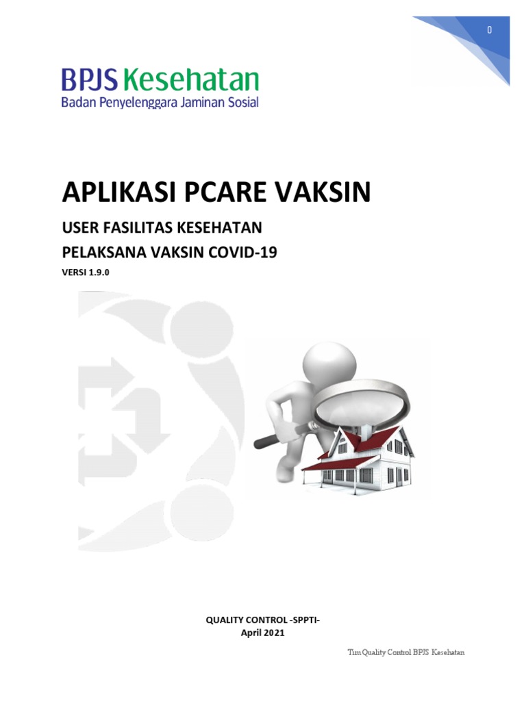 Usermanual PCare Vaksin Versi 1.9.0 | PDF