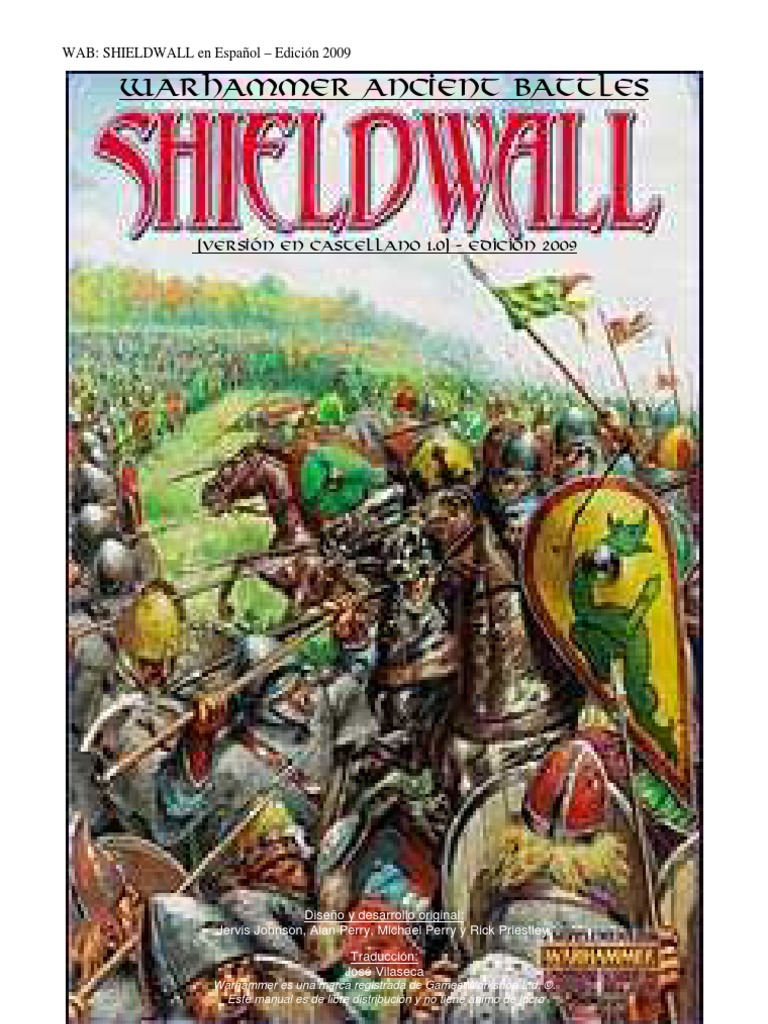 Warhammer Ancient Battles - SHIELDWALL | PDF | Caballería | Infantería