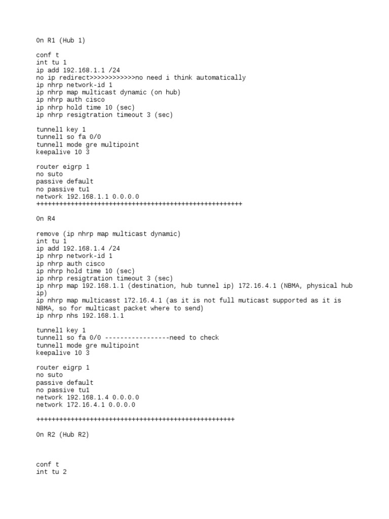 NHRP | PDF | Multicast | Router (Computing)