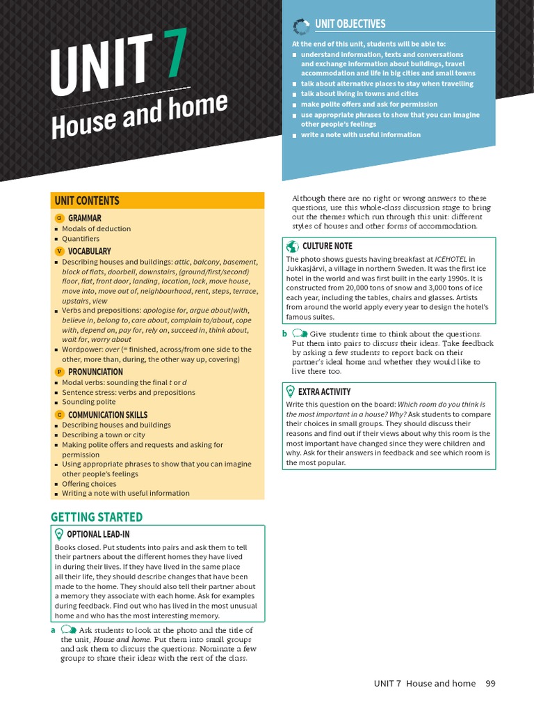 House and Home: Unit Contents | PDF | Question | Airbnb