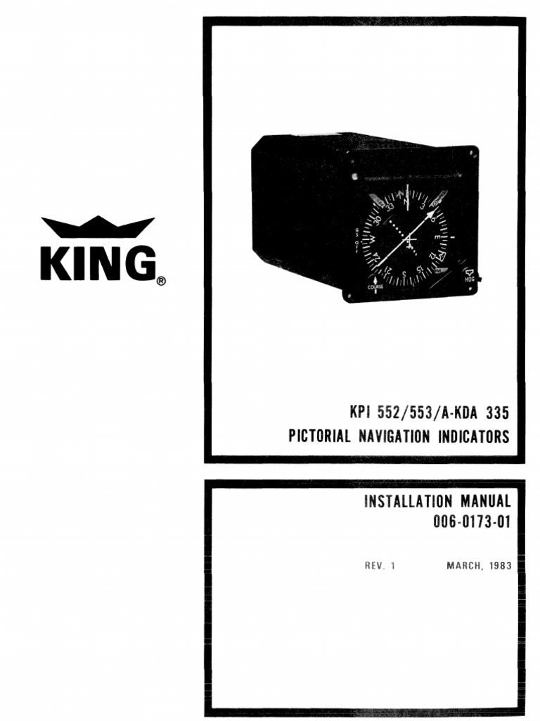 Installation Manual Kpi-552 | PDF