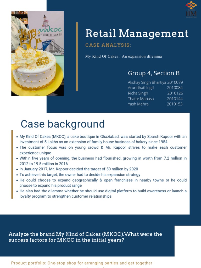 Retail Management: Case Analysis | PDF | Customer Relationship ...