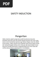 Contoh Safety Induction Di Perusahaan - Pusat Sertifikasi Praset | PDF