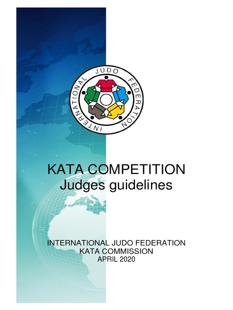 IJF Kata Judges Guidelines v3 - 1589187714 | PDF | Judo | Kata