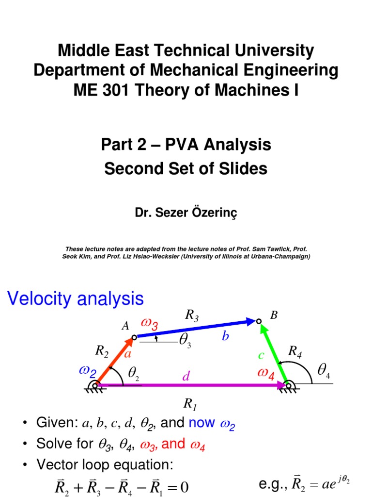 PVA Analysis in Mechanical Engineering | PDF | Trigonometric Functions ...