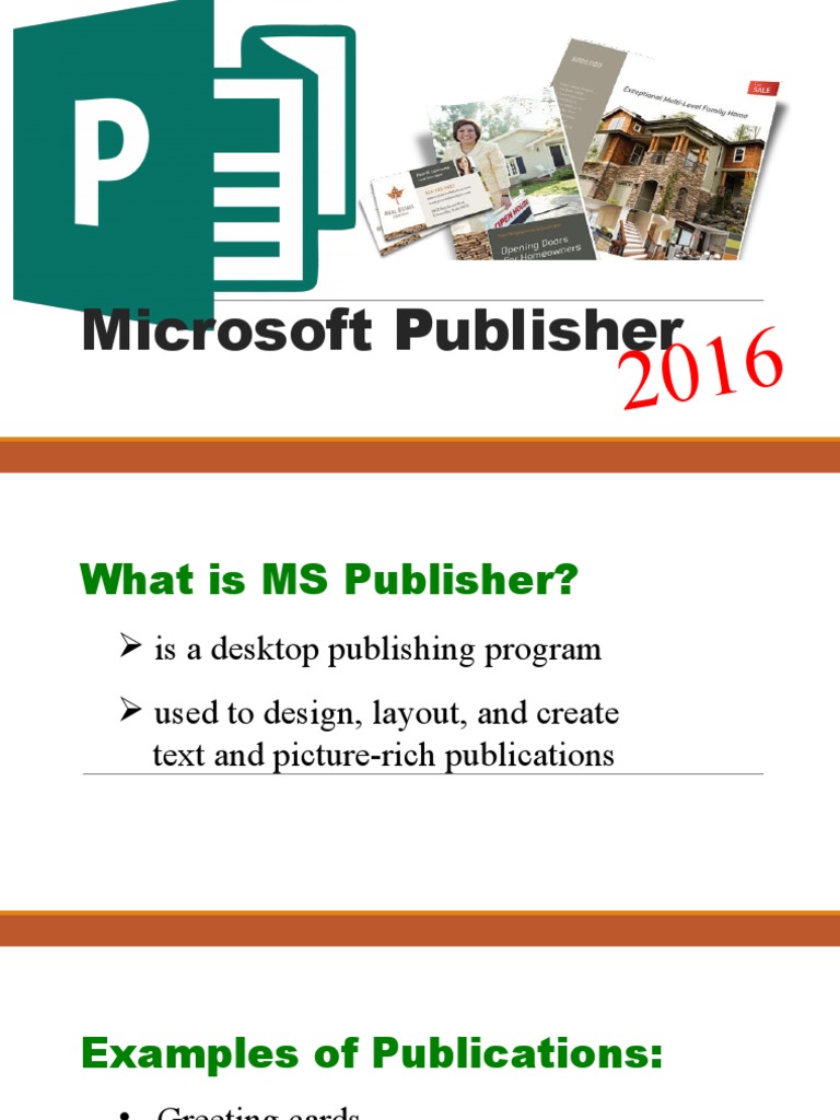 Microsoft Publisher | Download Free PDF | Window (Computing) | Computer ...