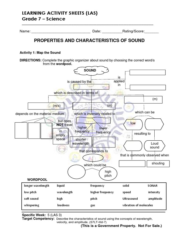 Grade 7 Science Activity Sheets | PDF | Electromagnetic Spectrum | Light