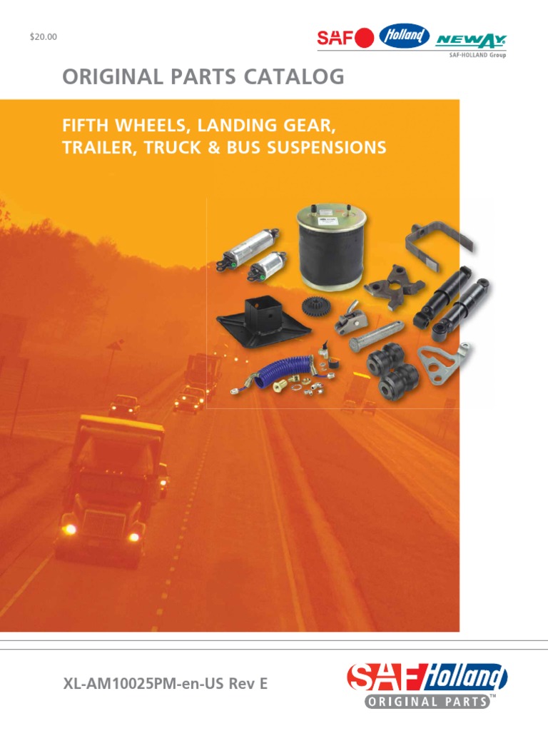 Brochure Saf Holland | PDF | Axle | Trailer (Vehicle)