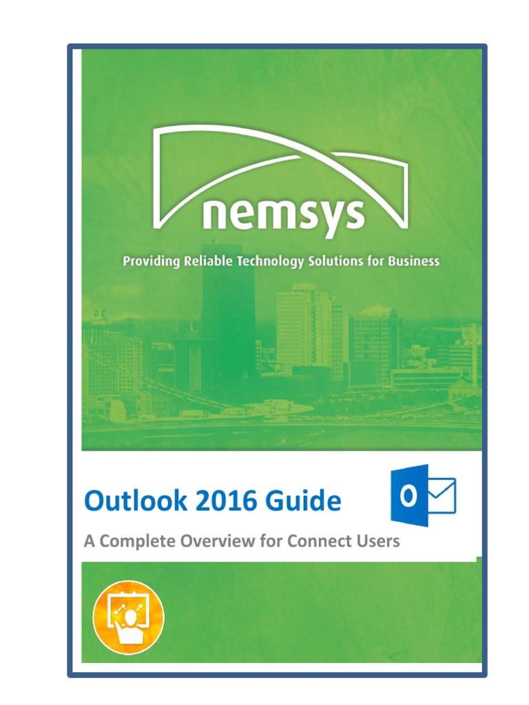 Outlook 2016 Guide | PDF | Microsoft Outlook | Control Key