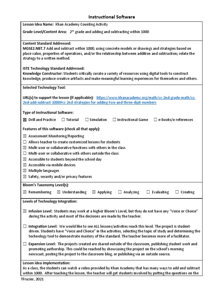 Module 4 Lesson Plan | PDF | Teachers | Learning
