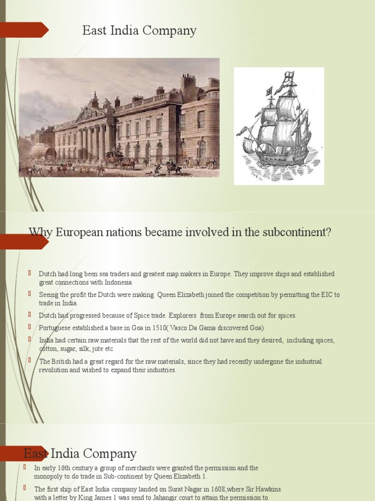 East India Company | Download Free PDF | East India Company | British Raj