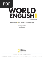 World English 1 - UNIT 1 PEOPLE | PDF | Language Mechanics | Lexicology