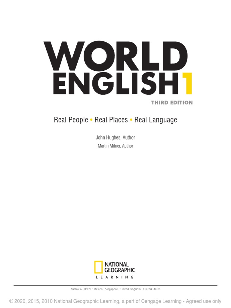 Real People Real Places Real Language: John Hughes, Author | PDF | Noun ...