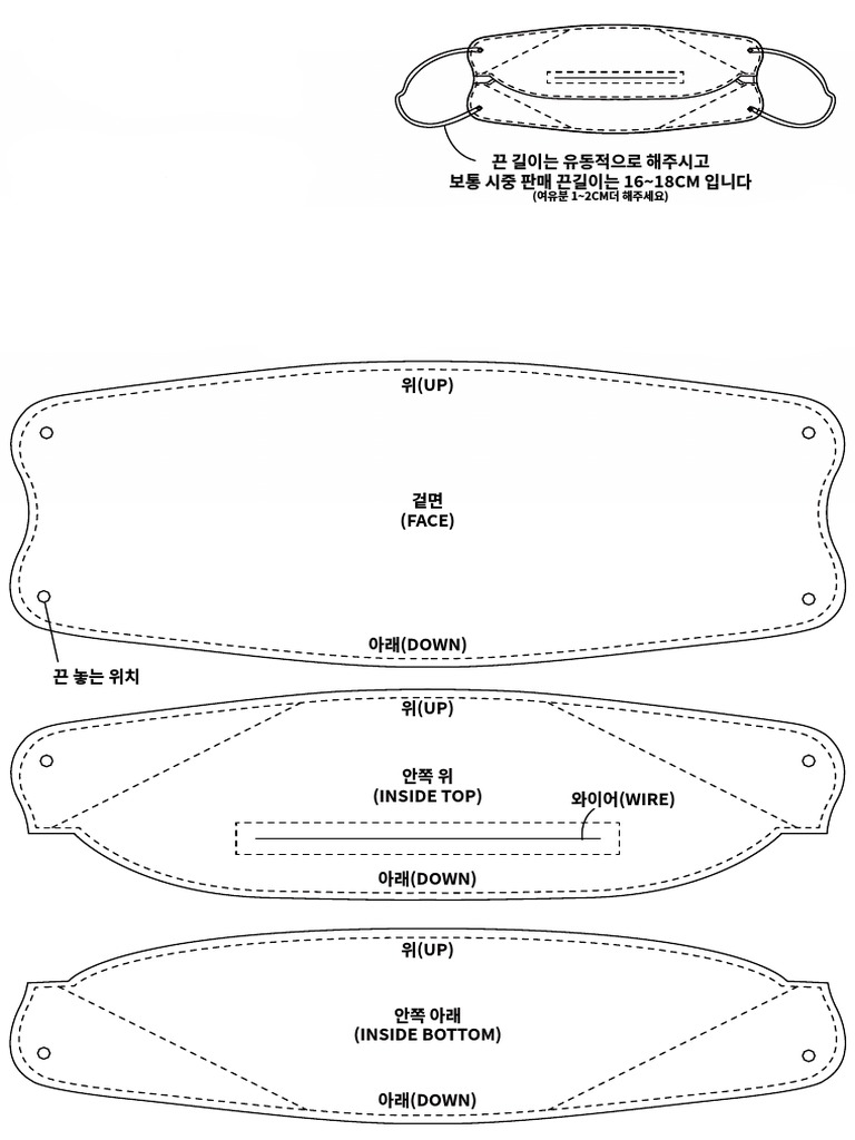 Kf94 Mask Pattern | PDF