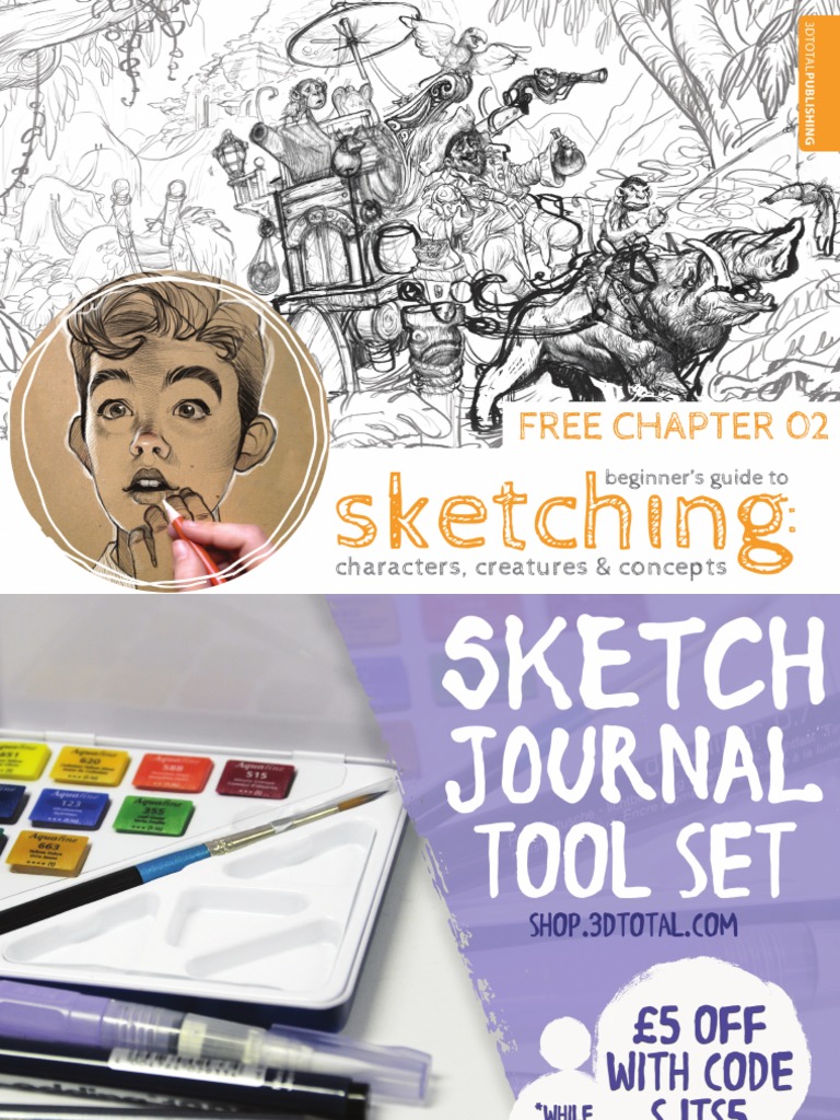 Beginners Guide To Sketching Free Chapter 02 | PDF | Drawing | Color