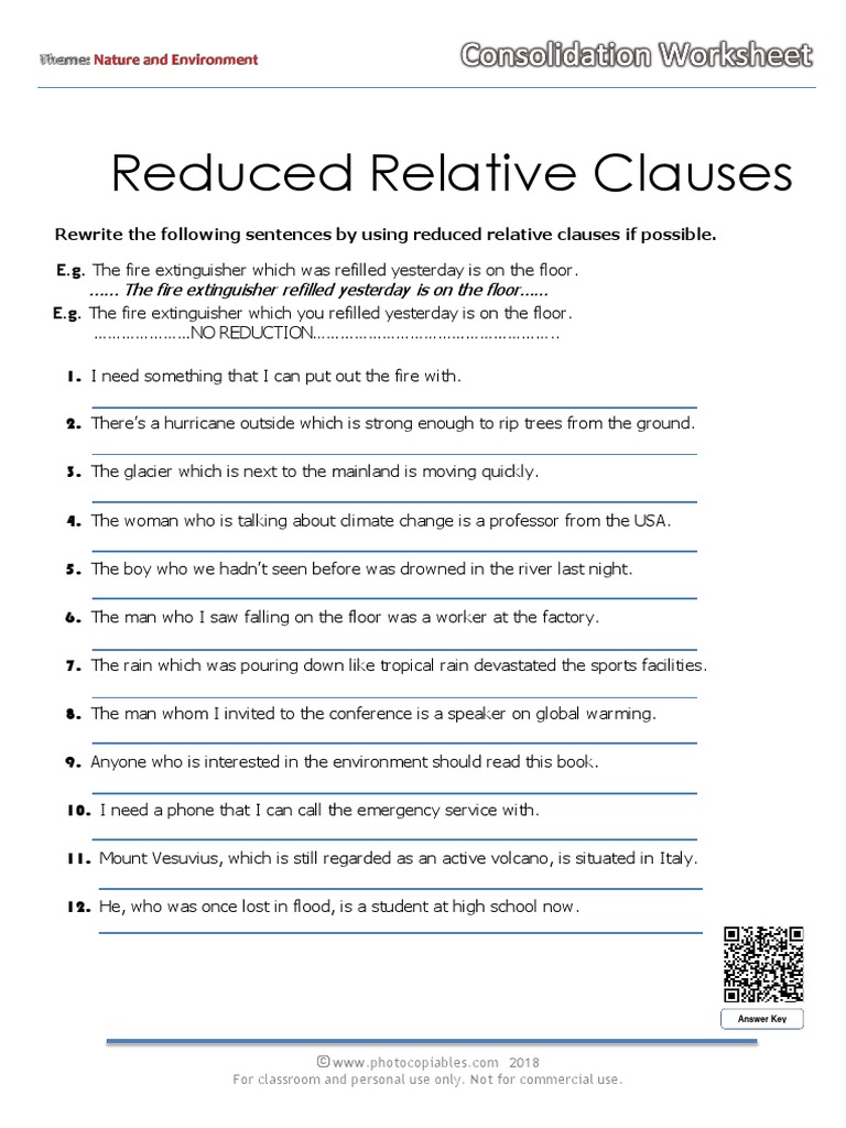 Reduced Relative Clauses - 0 | PDF | Vortices | Storms