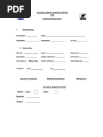 FBS Room Service Control Sheet | PDF