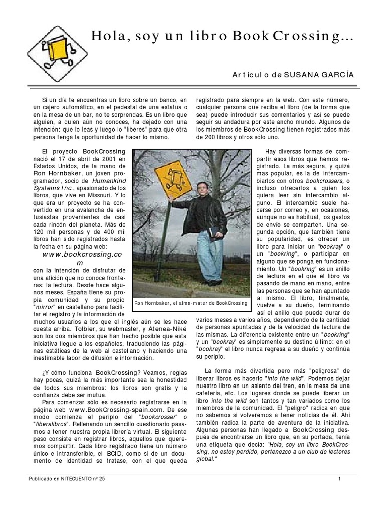 Bookcrossing | PDF
