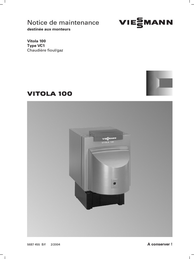 Viessmann Caldaia Vitola 100 | PDF
