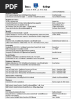 CSEC List of Subjects | PDF