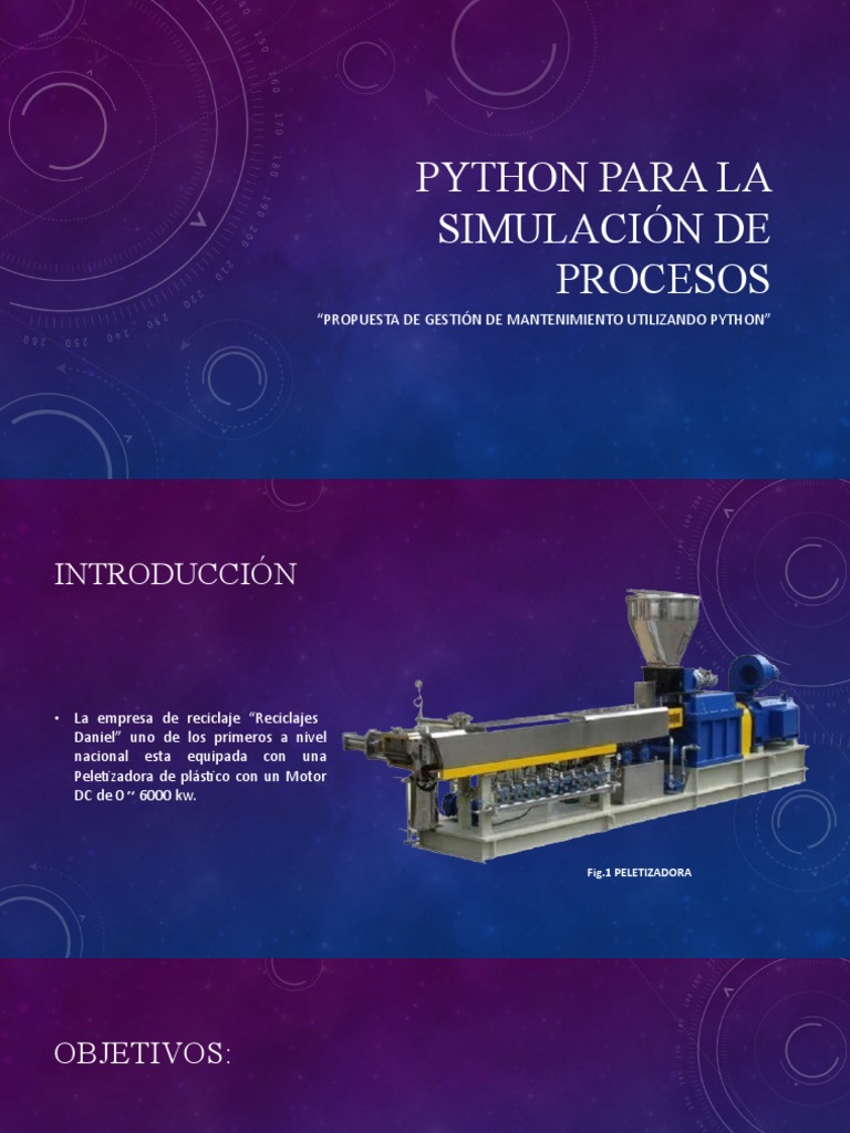 Python para La Simulación de Procesos | PDF