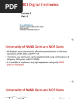 Implementing Any Circuit Using NAND Gate Only - GeeksforGeeks | PDF | Logic Gate | Digital ...