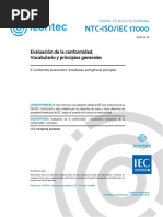 Norma NTC - ISO 17067 | PDF
