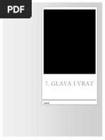 1 1 Anatomija Glave I Vrata | PDF